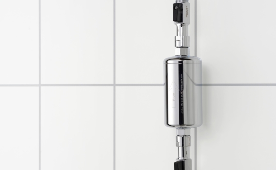 Chrome In-Line Filter - T-safe | Delivering Safe Water