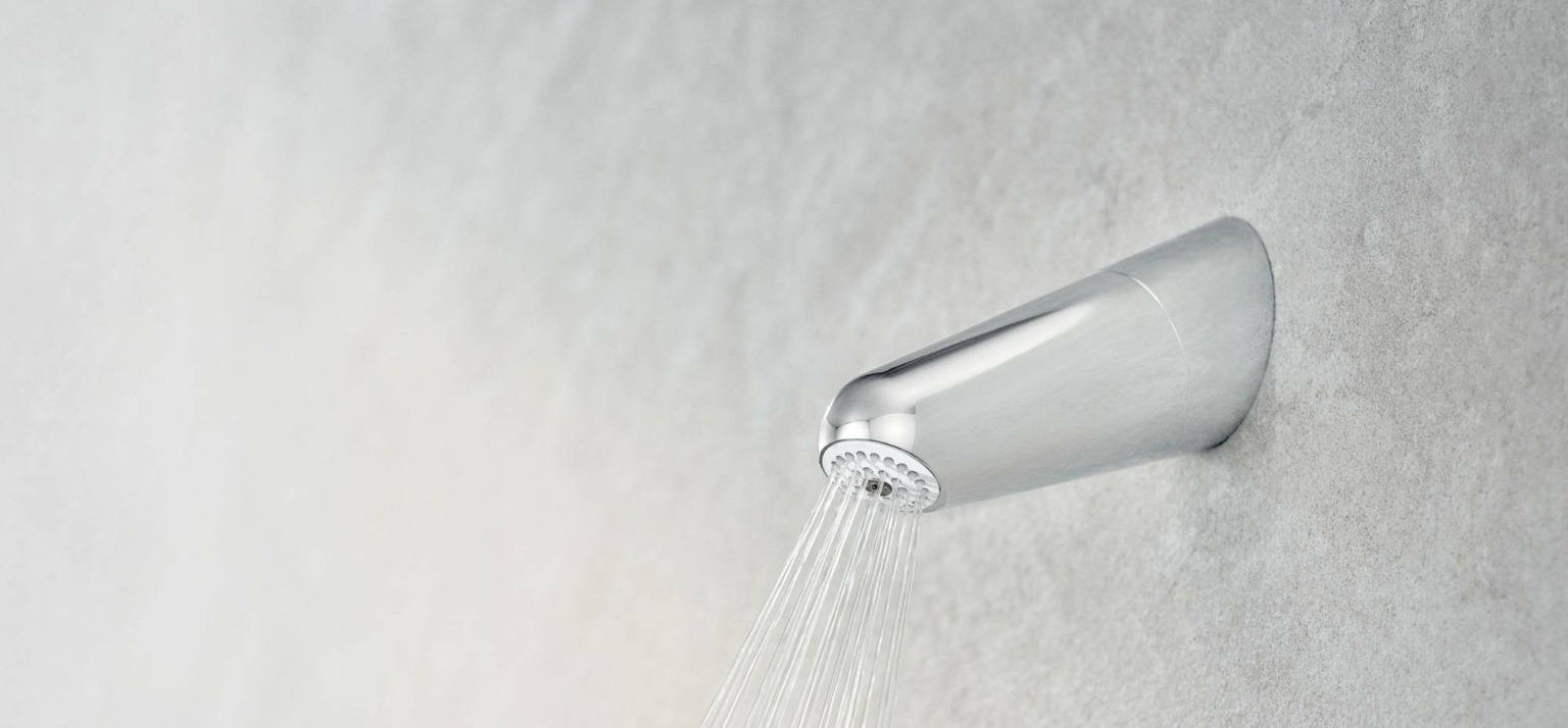 Anti-Vandal Wall Shower Filter